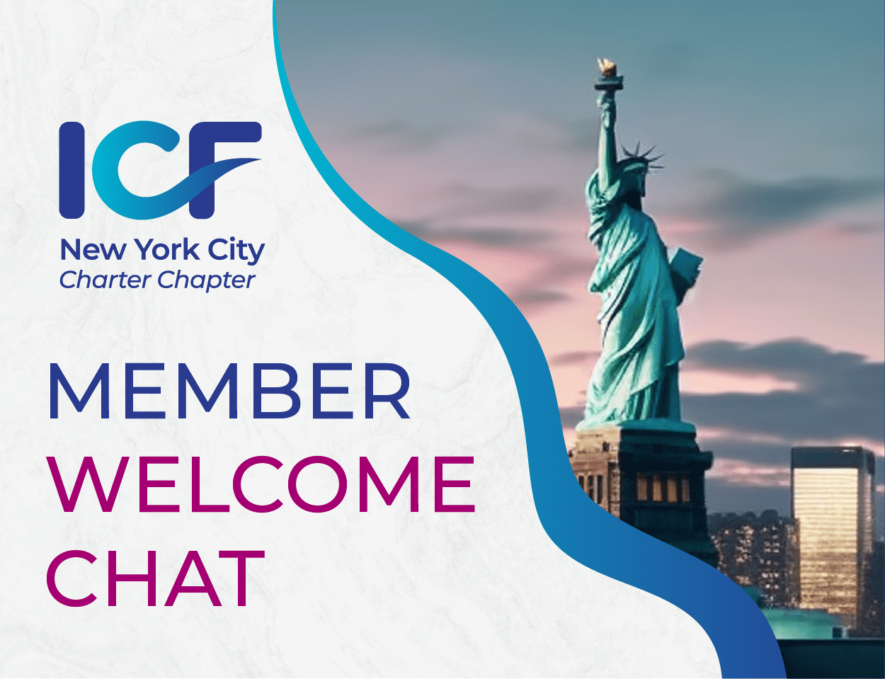 ICF NYC Member Welcome Chat - ICF-NYC International Coach Federation